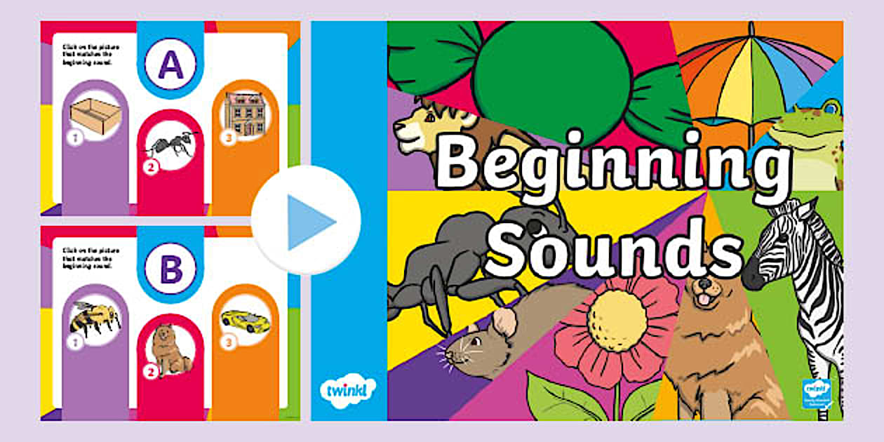 Beginning Sounds | Phonics Games | Interactive | Foundation