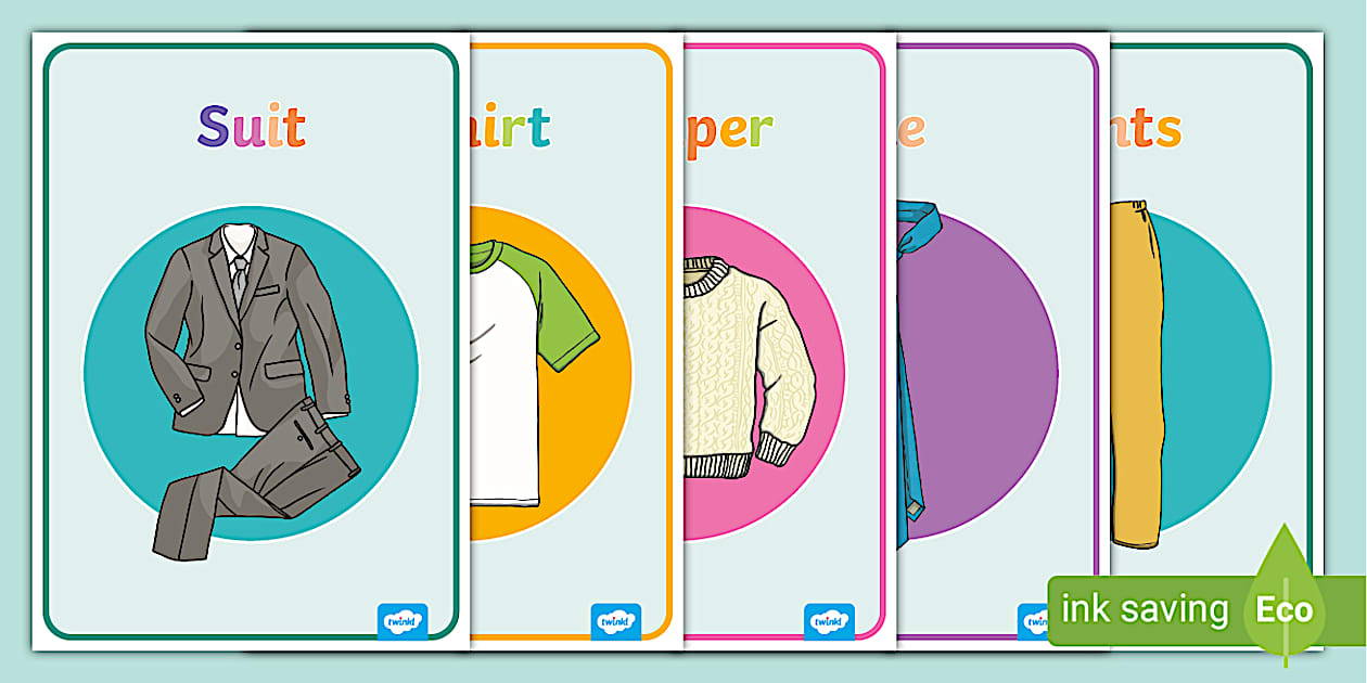 Clothes Shop Display Posters (teacher made) - Twinkl