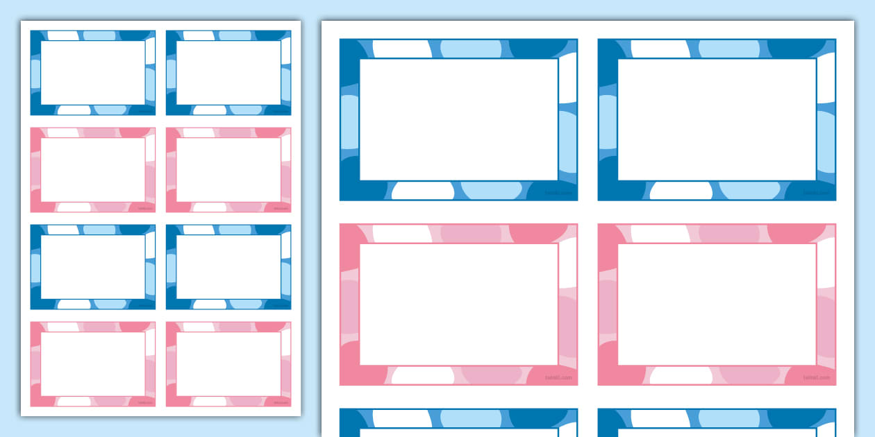 'Wee Buns' Lanyard Inserts