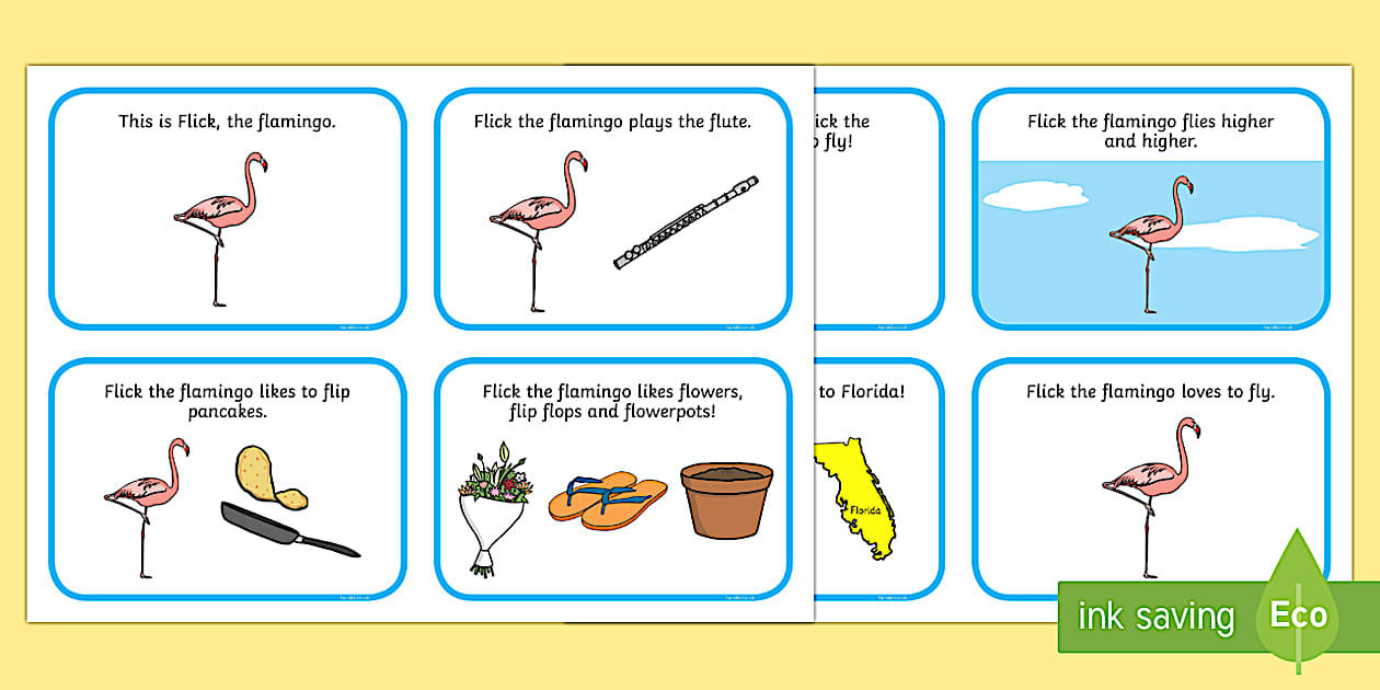 Initial ‘fl’ Word Story Cards (teacher made) - Twinkl