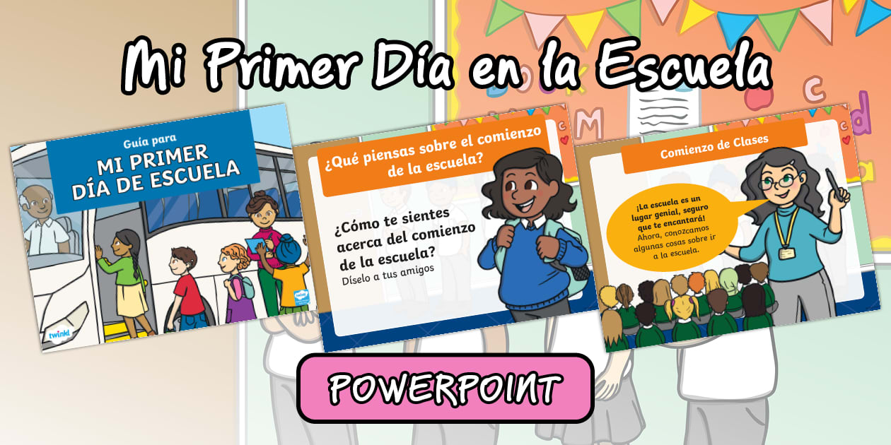 PowerPoint para Regreso a Clases - Twinkl Colombia