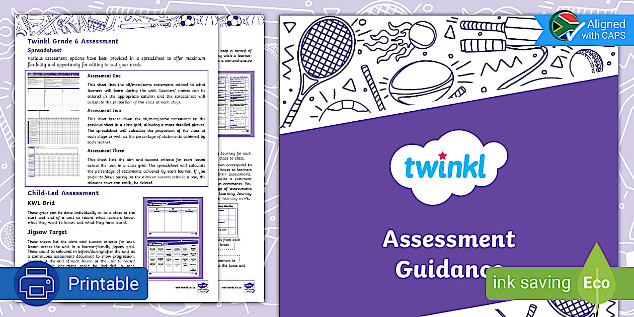 Grade 6 Physical Education Invasion Games Assess Guidelines