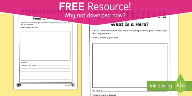 What is a Hero? My Hero Writing Prompt