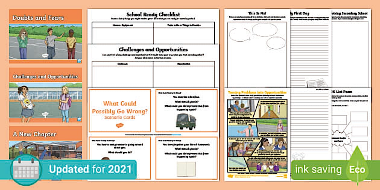Year 6 Transition to Secondary School Unit Pack | Twinkl