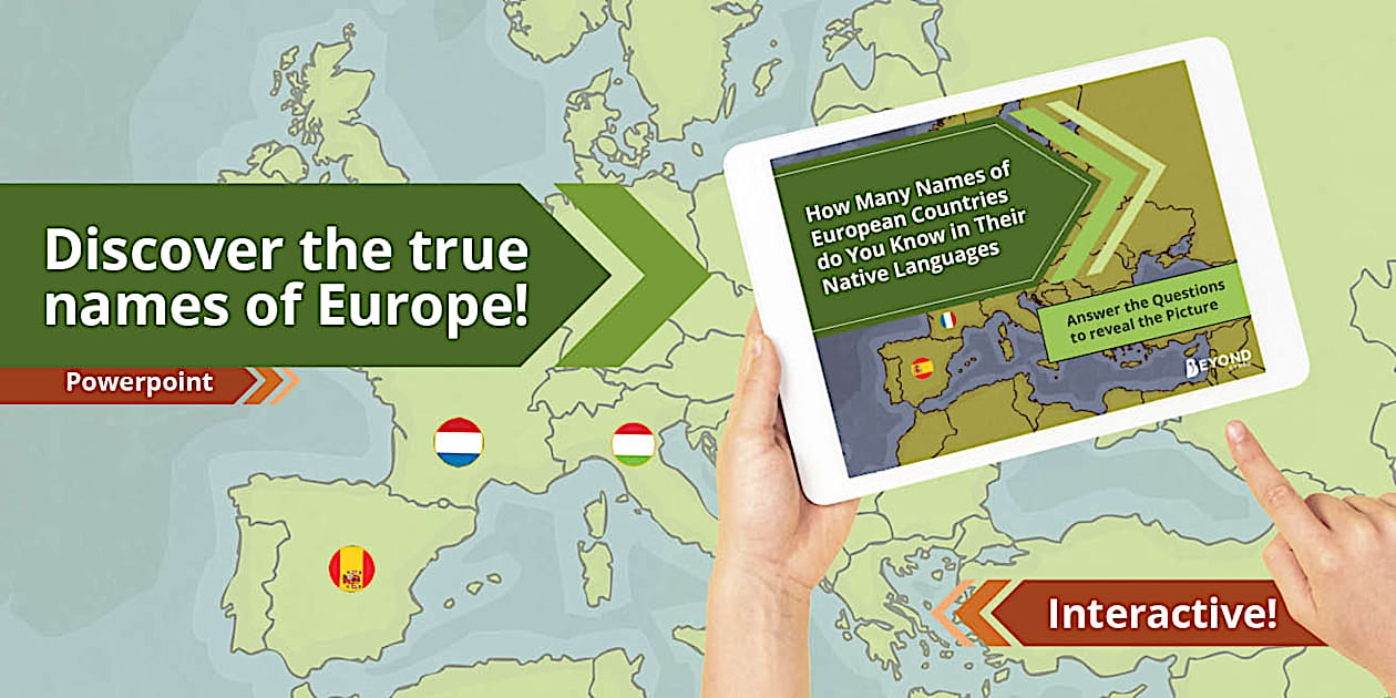 Names of European Countries in their Native Languages