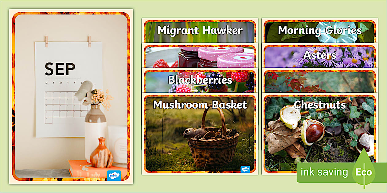 September Posters (teacher made) - Twinkl