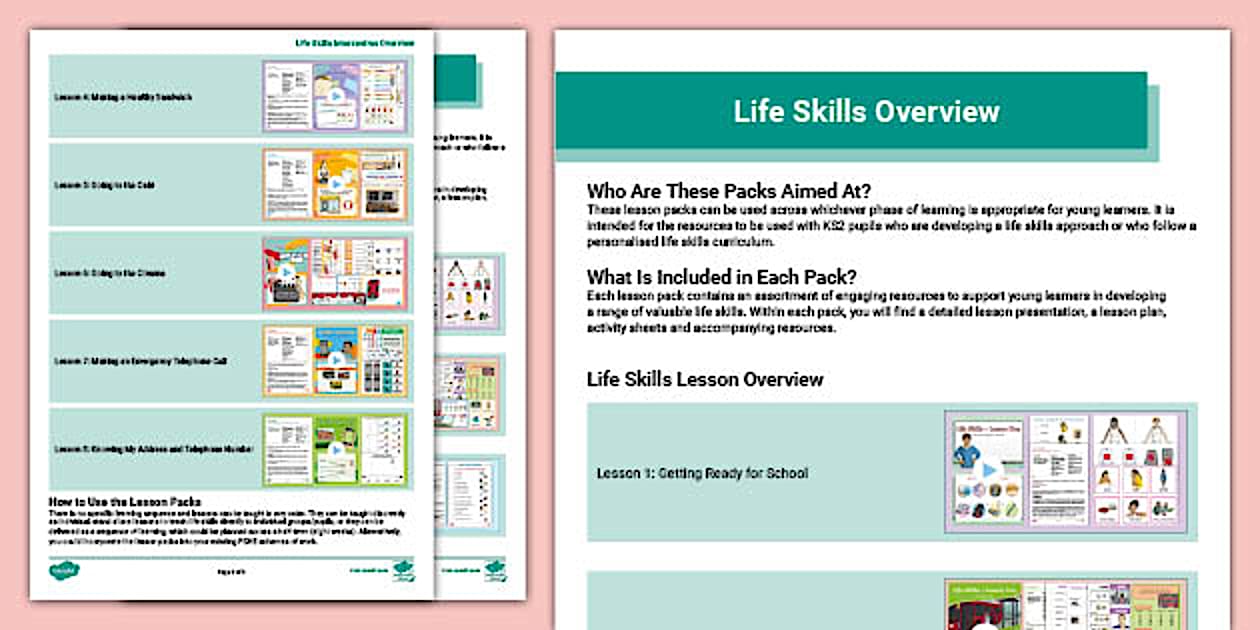 SEN Life Skills Scheme of Work and Checklist | Twinkl