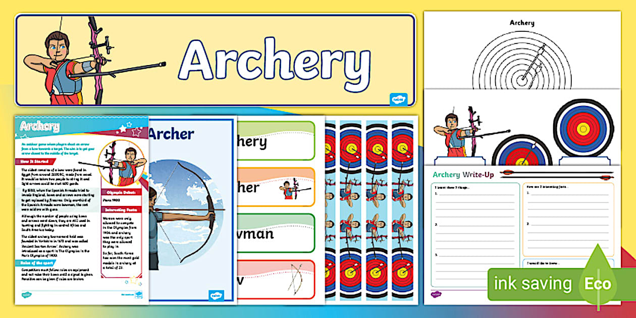 Archery Resource Pack (teacher made) - Twinkl