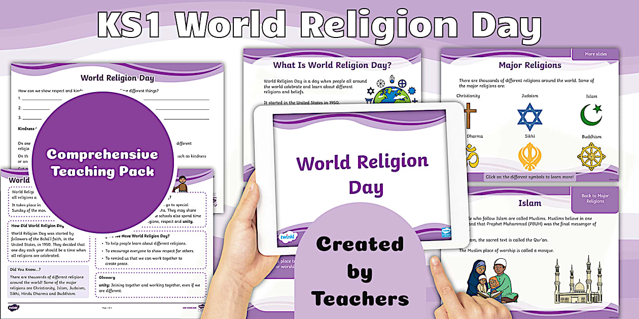 KS1 World Religion Day Teaching Pack