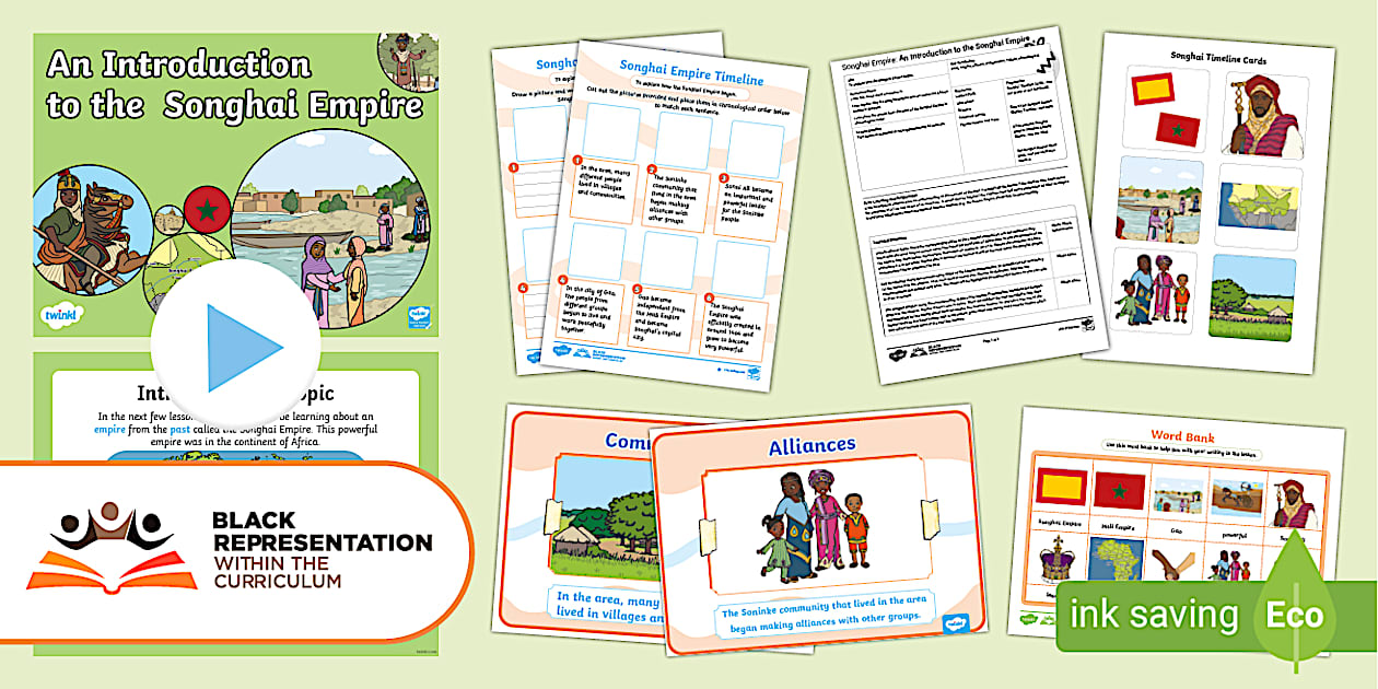 The Songhai Empire KS1: Lesson 1 (teacher made) - Twinkl