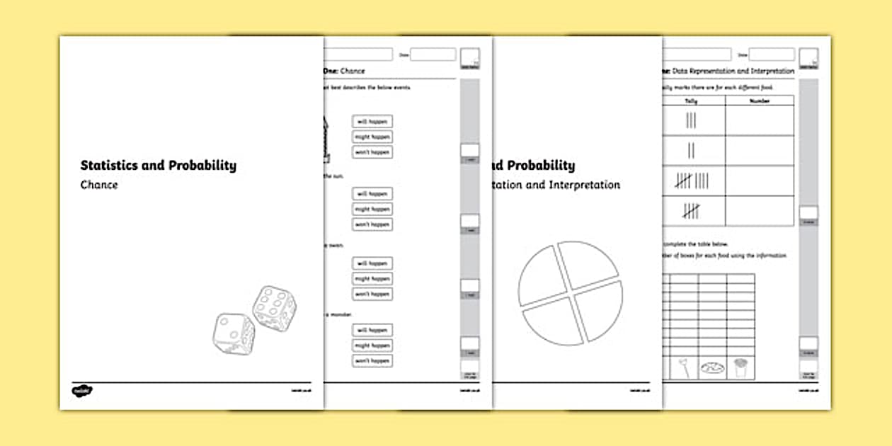 Year One Statistics and Probability Assessment - Twinkl