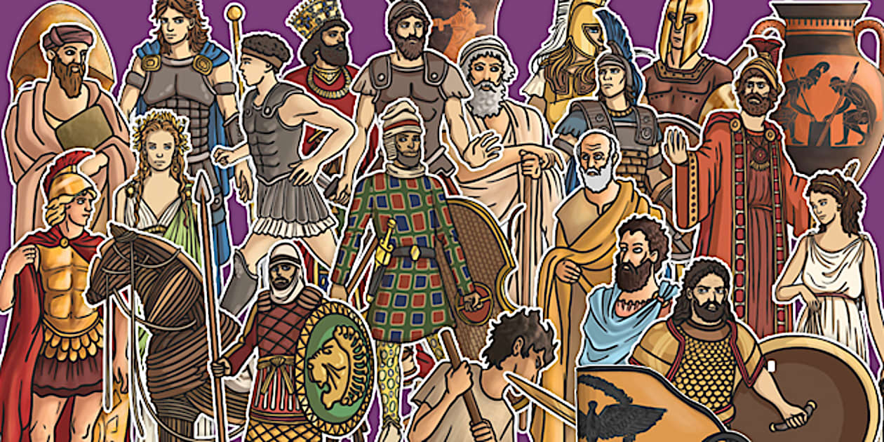 Ancient Greece Large Display Cut Out Pack