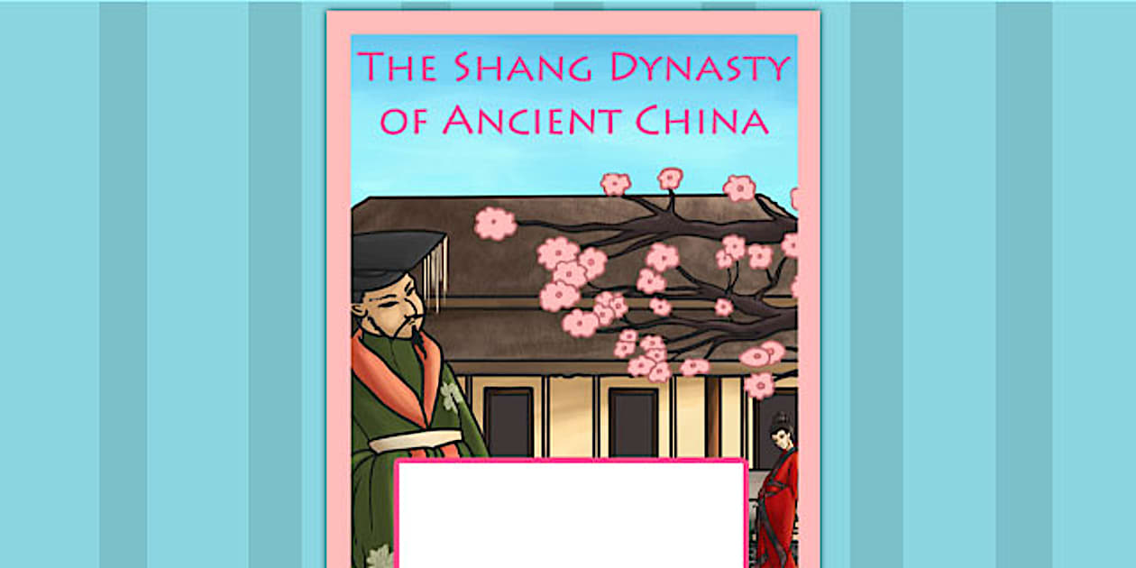 Editable The Shang Dynasty of Ancient China Book Cover