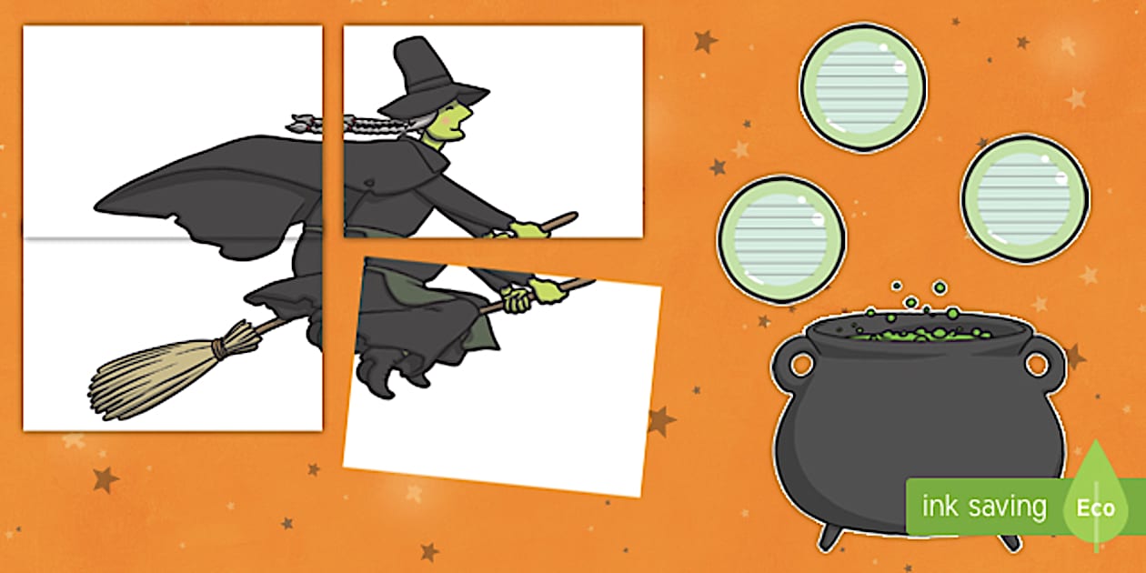 Halloween Cauldron Door Display Cut-Outs (teacher made)
