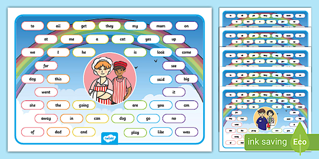 Jobs - People Who Help Us Word Mat - ESL Jobs Word Mat