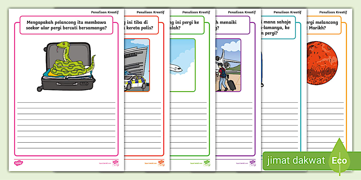 Penulisan Kreatif Tema Percutian- Karangan cuti sekolah