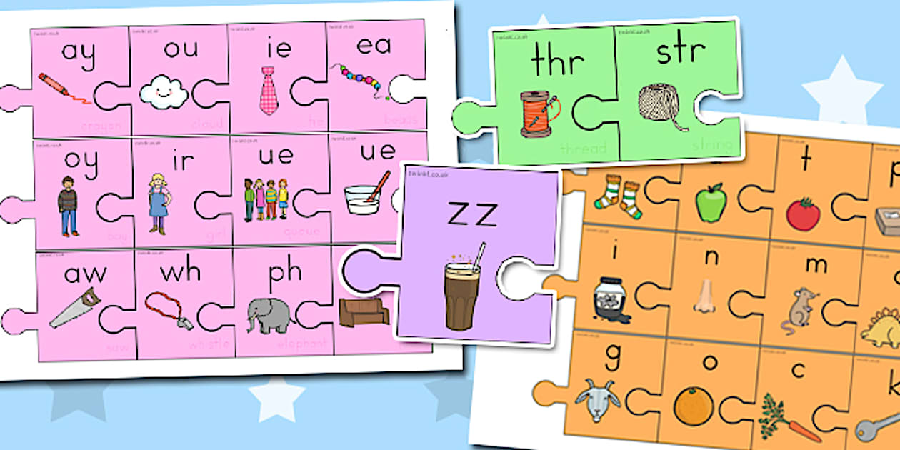 Phase 2 to 5 Jigsaw (teacher made) - Twinkl