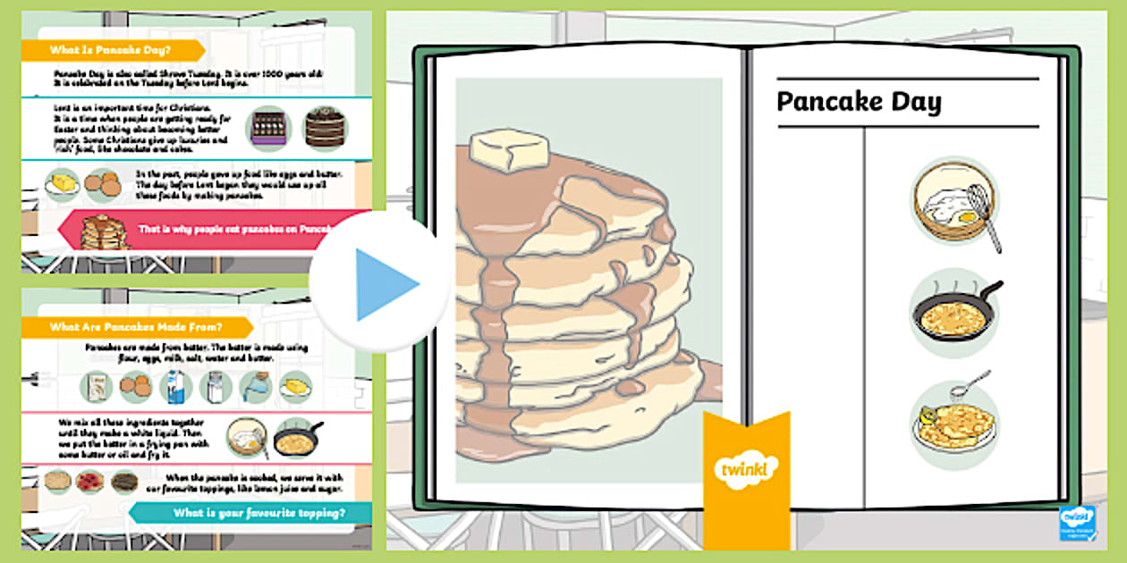 Whole School Assembly on Pancake Day PowerPoint - Twinkl