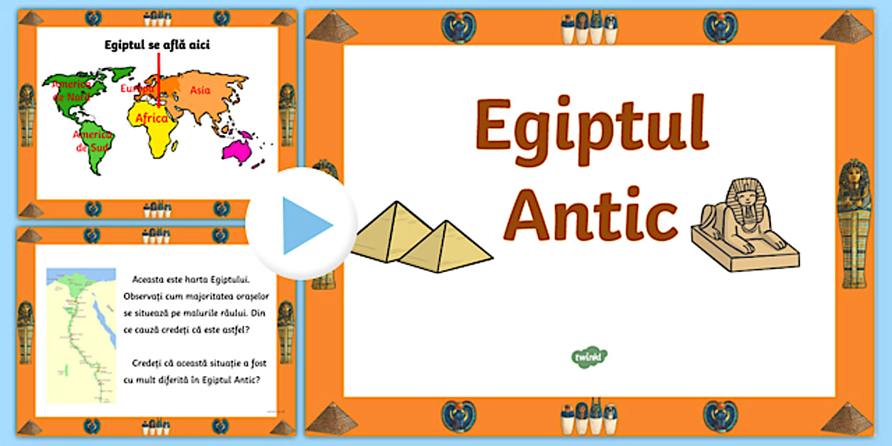 Egiptul Antic - Prezentare PowerPoint | Twinkl România