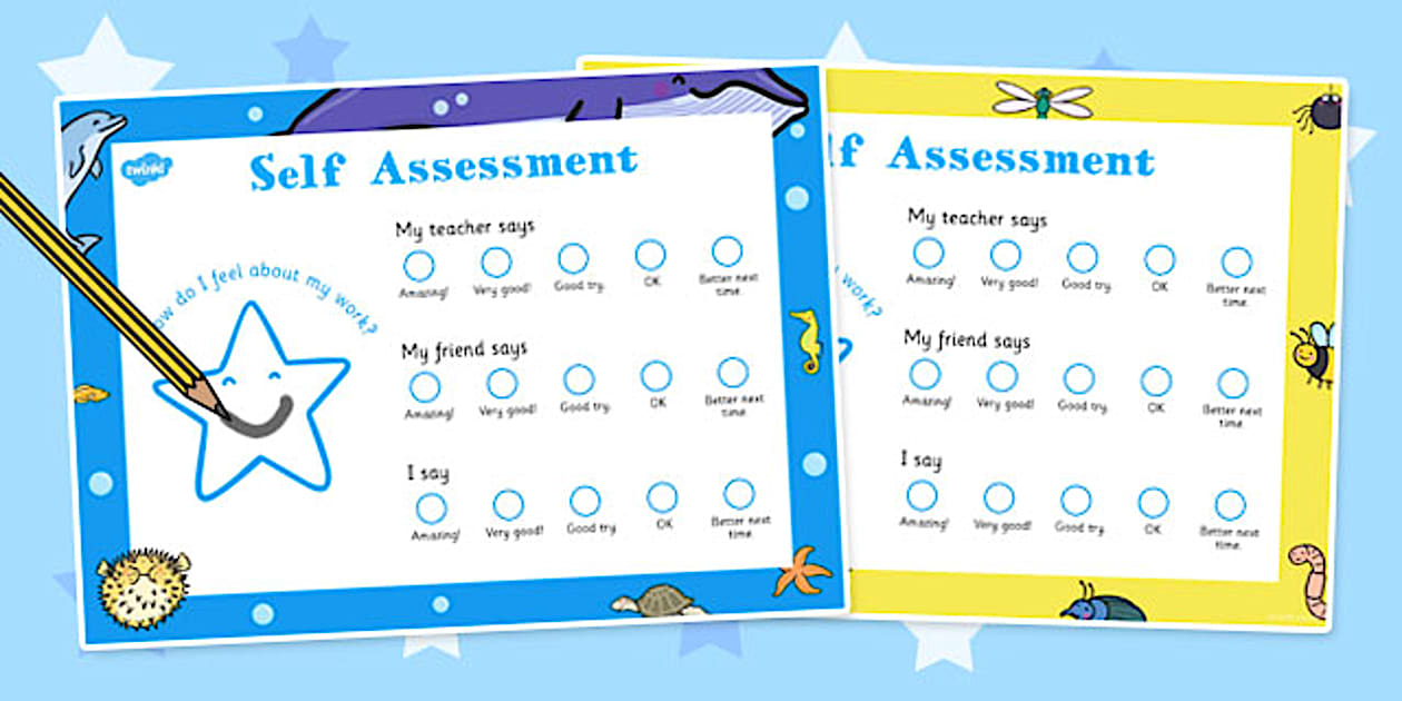 Student Self Evaluation Form | Special Education Resource