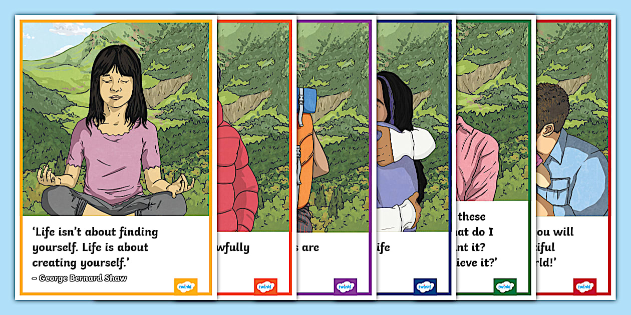 Life Is Simple Quotes Display Poster Pack (Teacher-Made)