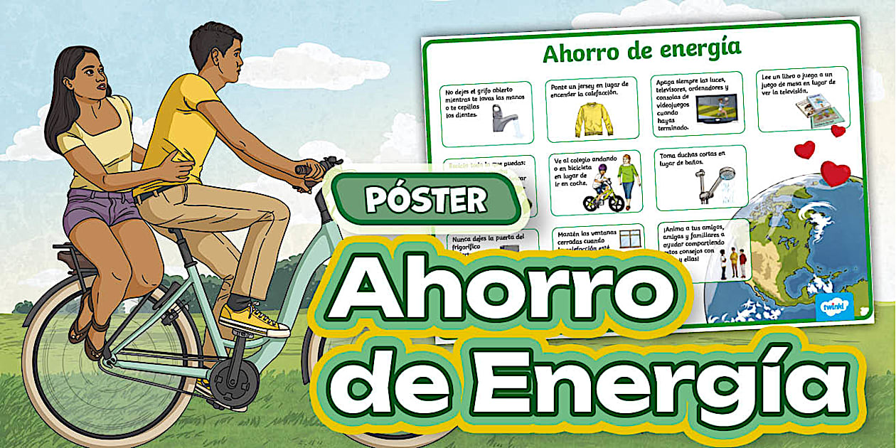 Póster: Ahorro de energía
