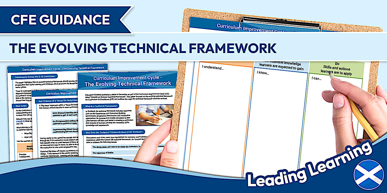 Curriculum Improvement Cycle - The Evolving Technical Framework