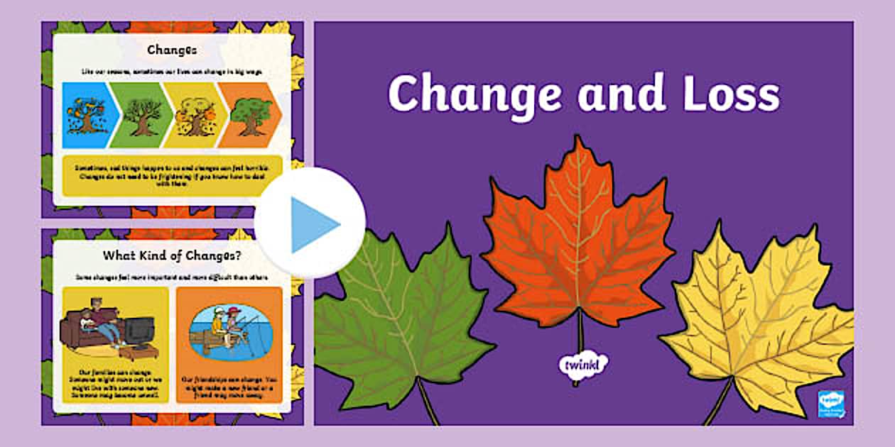 Change and Loss PowerPoint (teacher made) - Twinkl