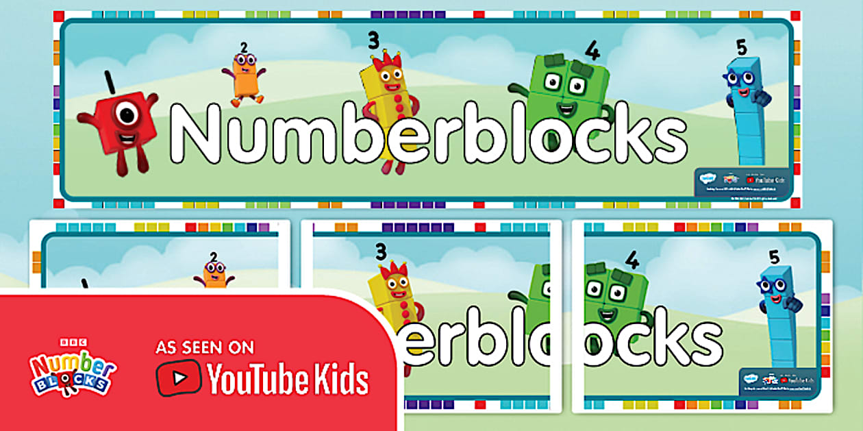 Numberblocks: Classroom Banner