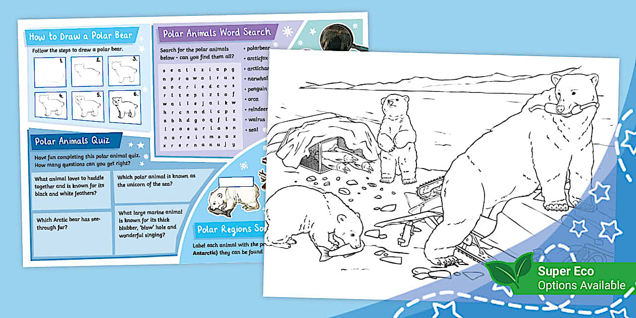 Polar Tiny Activity Mat Age 7 - 9
