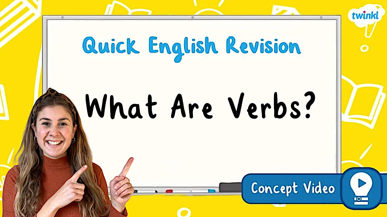 What Are Verbs? | KS2 English Concept Video (teacher made)