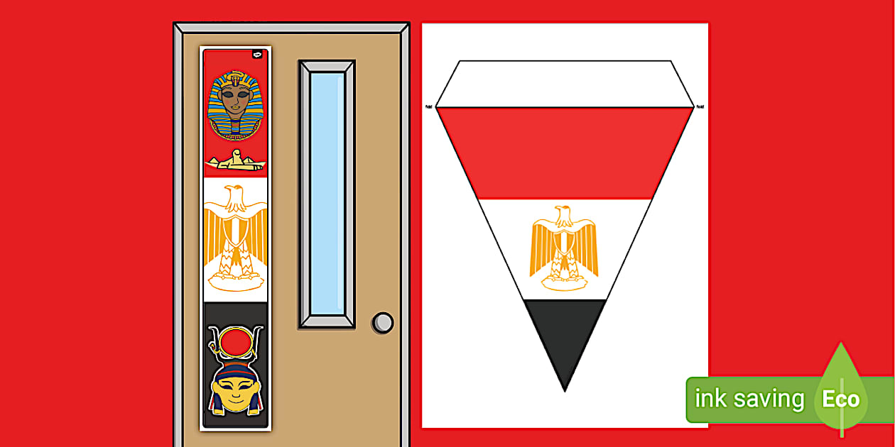 Egypt Door Decoration Pack (teacher made) - Twinkl