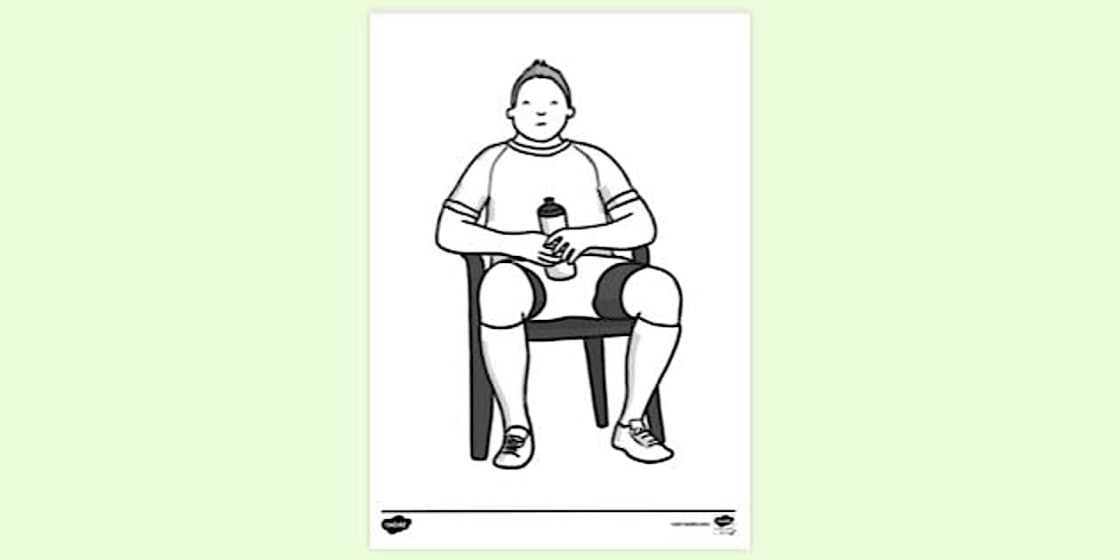 Sin Bin Colouring Sheets | Colouring Pages
