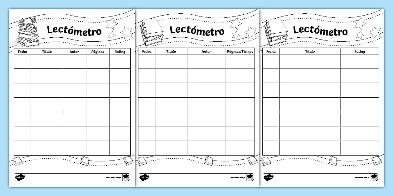 Ficha: Lectómetro | Materiales educativos Twinkl Perú
