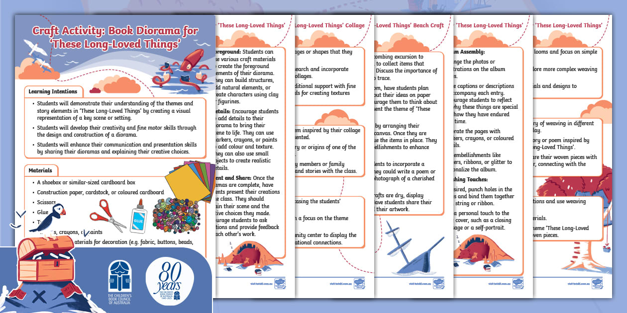 FREE! - CBCA ‘These Long-Loved Things’ Craft Activity - F-2 - Events