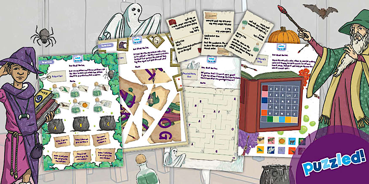 Spooky Halloween Escape Room | Twinkl Puzzled (teacher made)