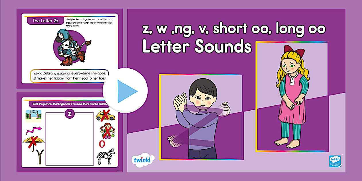 Phonics Group 5 (z,w,ng,v,short/long oo)Phonics PowerPoint