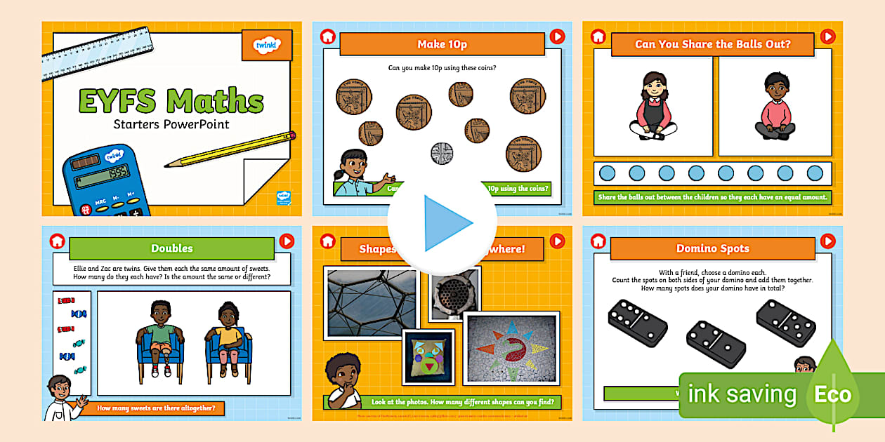 EYFS Maths Starters PowerPoint | Twinkl - Twinkl
