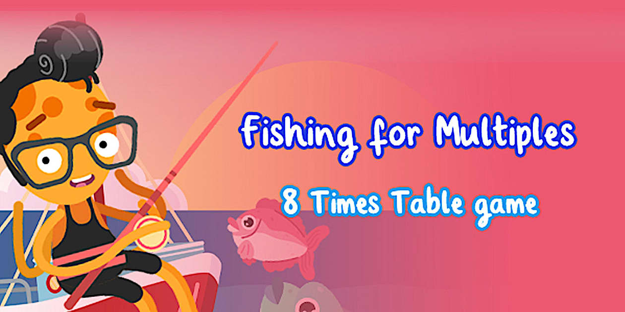 Interactive 8 Times Table Fishing Game | Twinkl Go!
