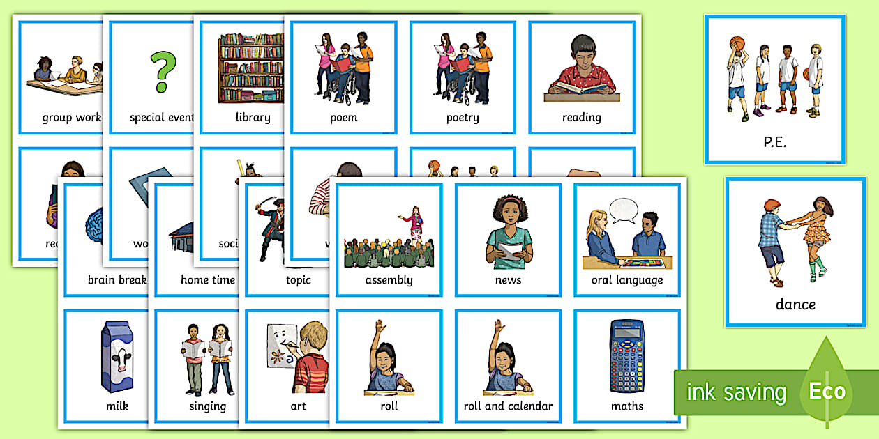 Editable New Zealand Visual Timetable (Hecho por educadores)