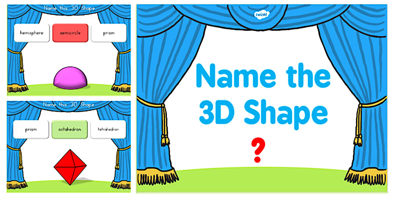 3D Shapes Year 6 PowerPoint | PowerPoint Quiz (teacher made)