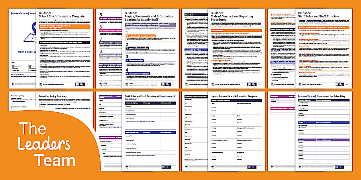 Supply Welcome Pack - SLT (Teacher-Made) - Twinkl