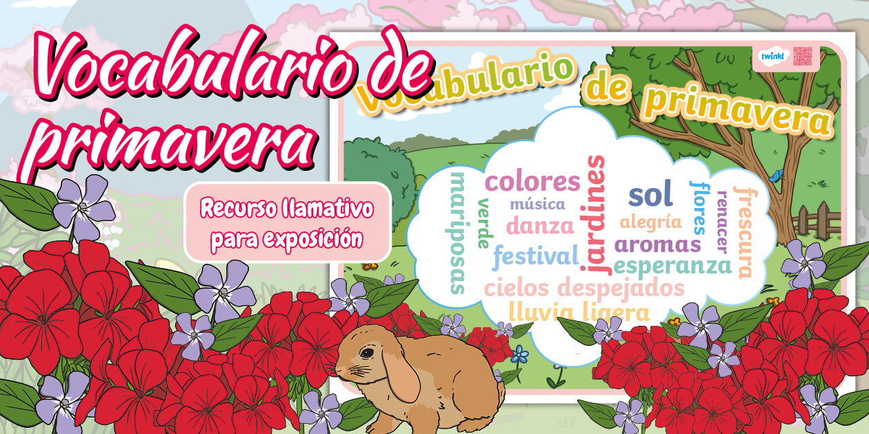 Vocabulario: Primavera