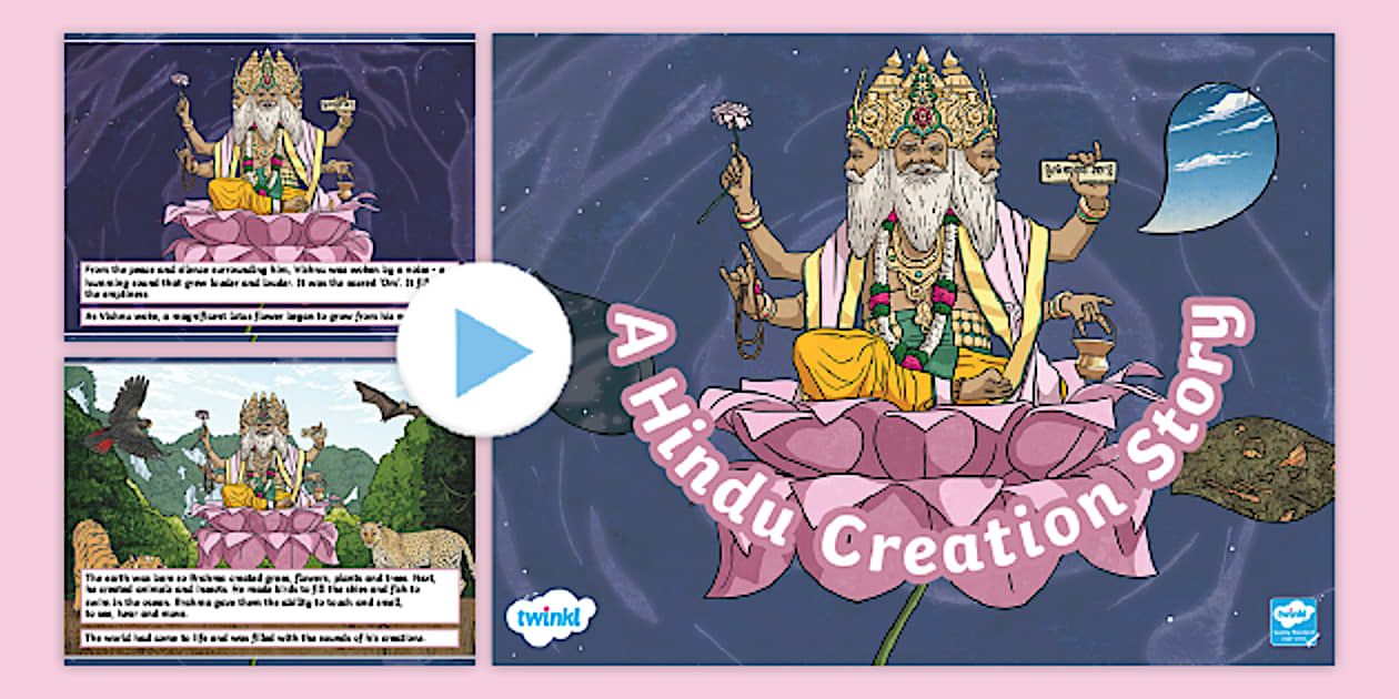 Hindu Creation Story PowerPoint - KS2 Mythology Resources