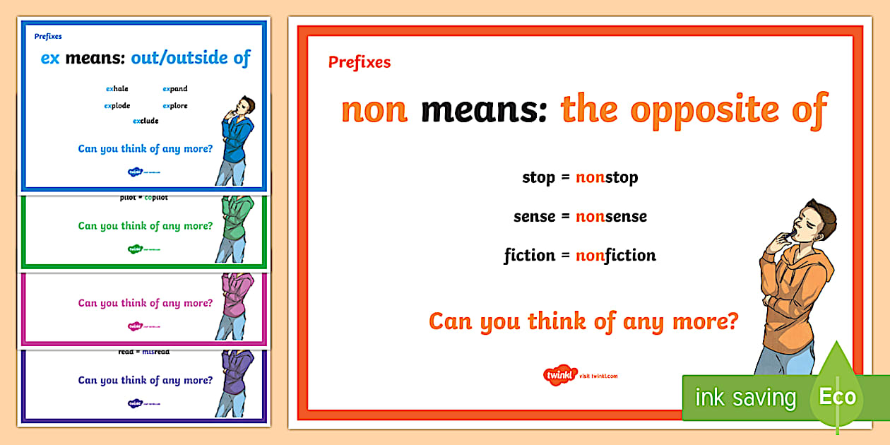 Prefix Display Posters (Hecho por educadores) - Twinkl