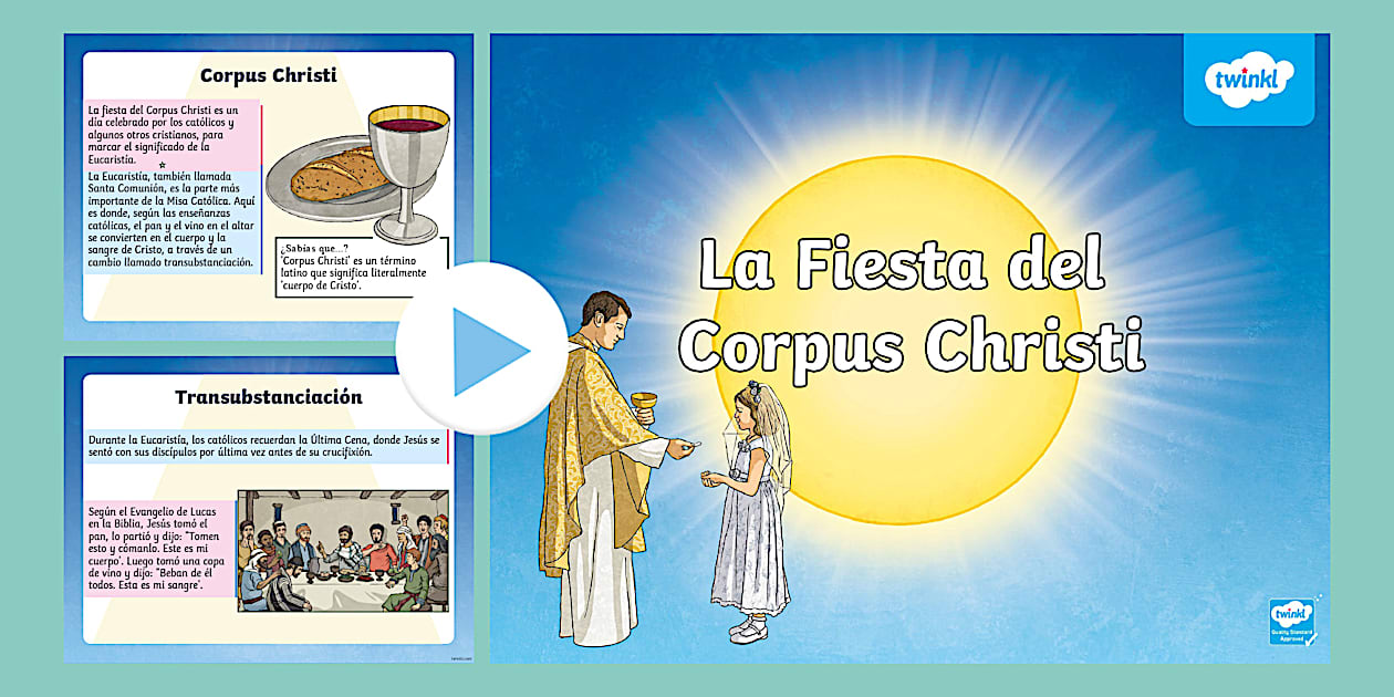 Powerpoint: La Fiesta de Corpus Christi | Twinkl - Twinkl