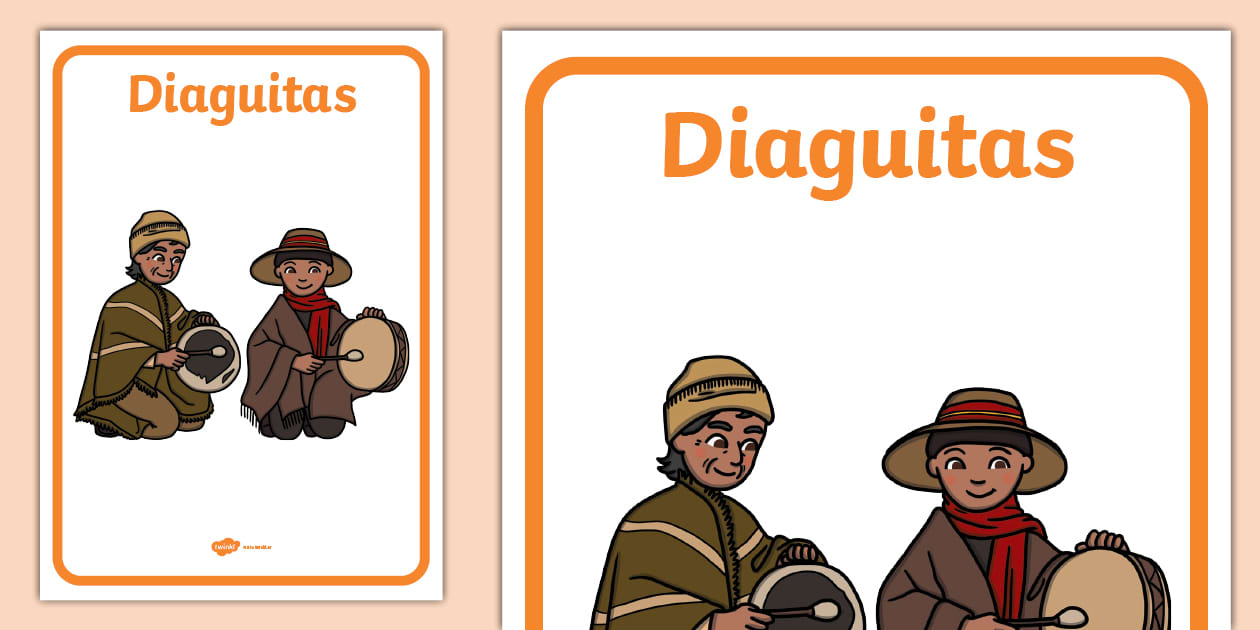 * NEW * Póster: Diaguitas (pueblos originarios de Argentina) -Twinkl