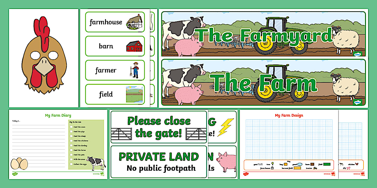 Farm Role Play Pack (teacher made) - Twinkl