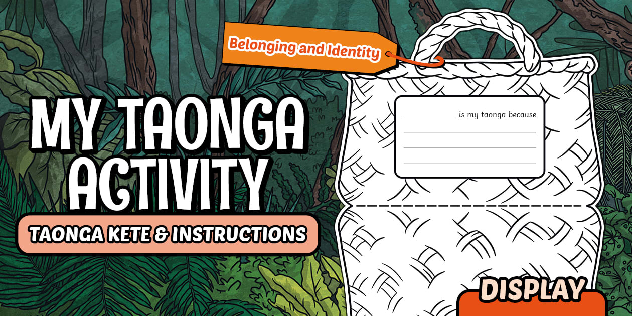 My Taonga Activity