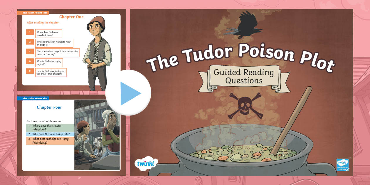 The Tudor Poison Plot KS2 Guided Reading PowerPoint - Twinkl